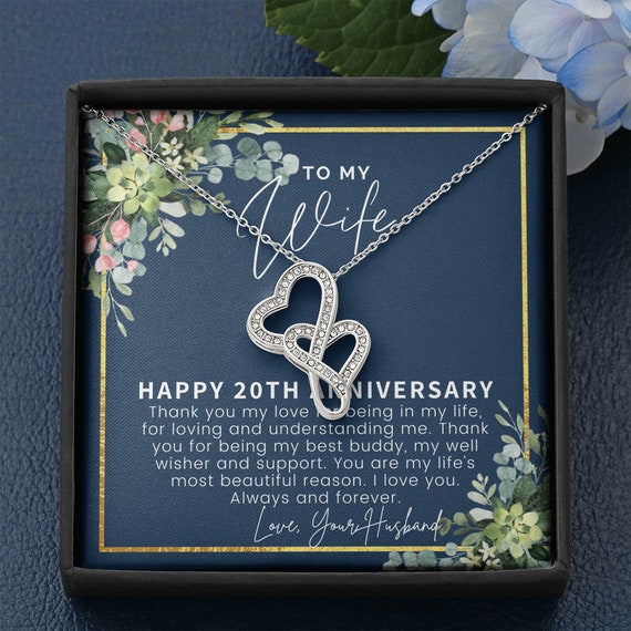 20th Anniversary Gift for Wife 20 Year Anniversary Gifts 20th Wedding Anniversary Gift Ideas 20 Year Anniversary Gift for Her Etsy