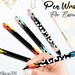 Fire Flame Pen Wrap, Burning Flame Pen Wrap, Pastel Leopard Pen Wrap ...