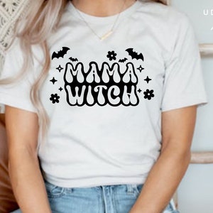 Mama Witch Svg, Retro Halloween Svg, Spooky Season Svg, Halloween Svg ...