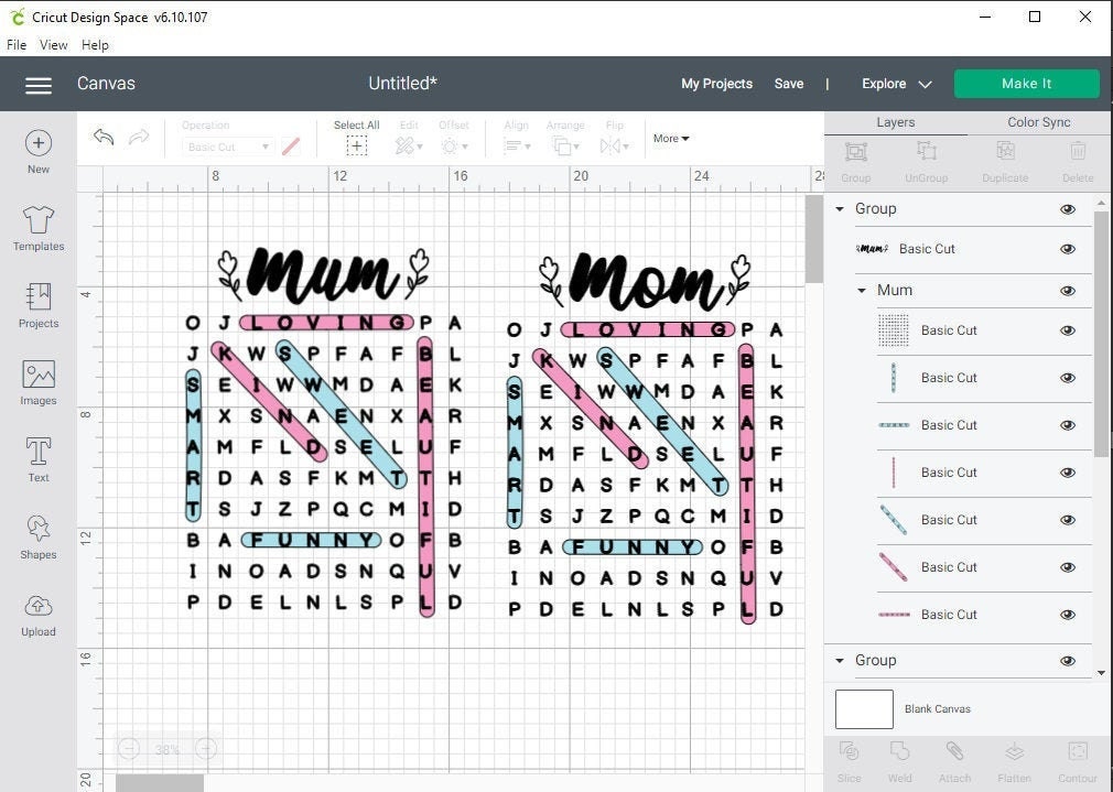 Mom/mum Word Search Sign Svg,mother's Day Word Search Sign Svg,mother's ...