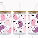 Cute Ghost Halloween Can Glass Svg, 16oz Libbey Full Wrap, Cute Spooky ...