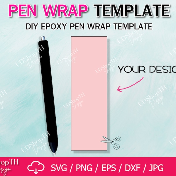 Inkjoy Pen Template Svg - Etsy
