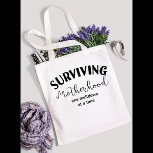 Surviving Motherhood Svg,funny Mom Svg,mothers Daysvg,mom Cut File ...