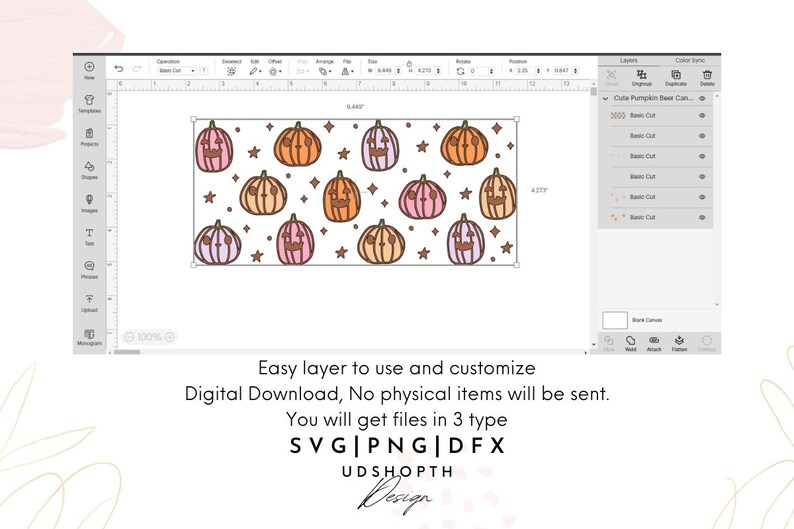 Cute Pumpkin Beer Can Glass Svg Cut File for Cricut,retro Halloween Svg ...