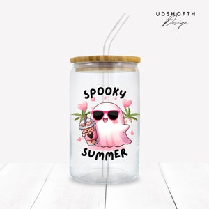 Spooky Summer Png, Cute Ghost, Summer Ghost Png, Summer Vibes Clipart ...