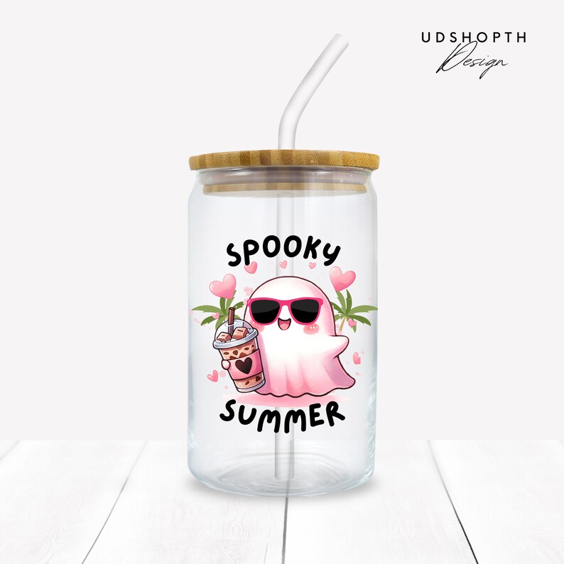 Spooky Summer Png, Cute Ghost, Summer Ghost Png, Summer Vibes Clipart ...