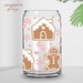 Gingerbread House Beer Can Glass Svg, 16oz Libbey Full Wrap Svg ...
