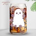 Ghost Flowers Svg, Floral Ghost Svg, 16oz Libbey Can Glass Svg ...