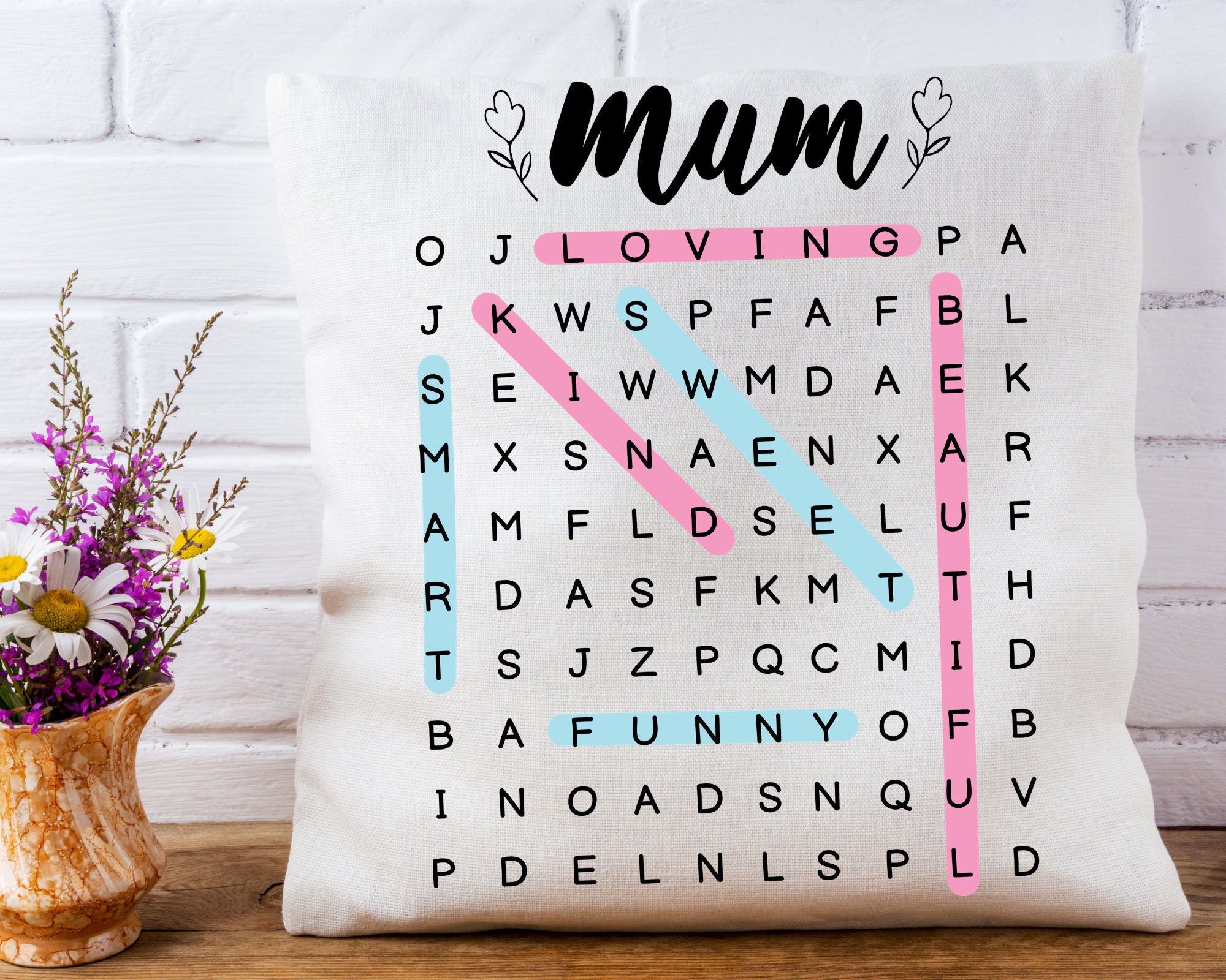 Mom/mum Word Search Sign Svg,mother's Day Word Search Sign Svg,mother's ...