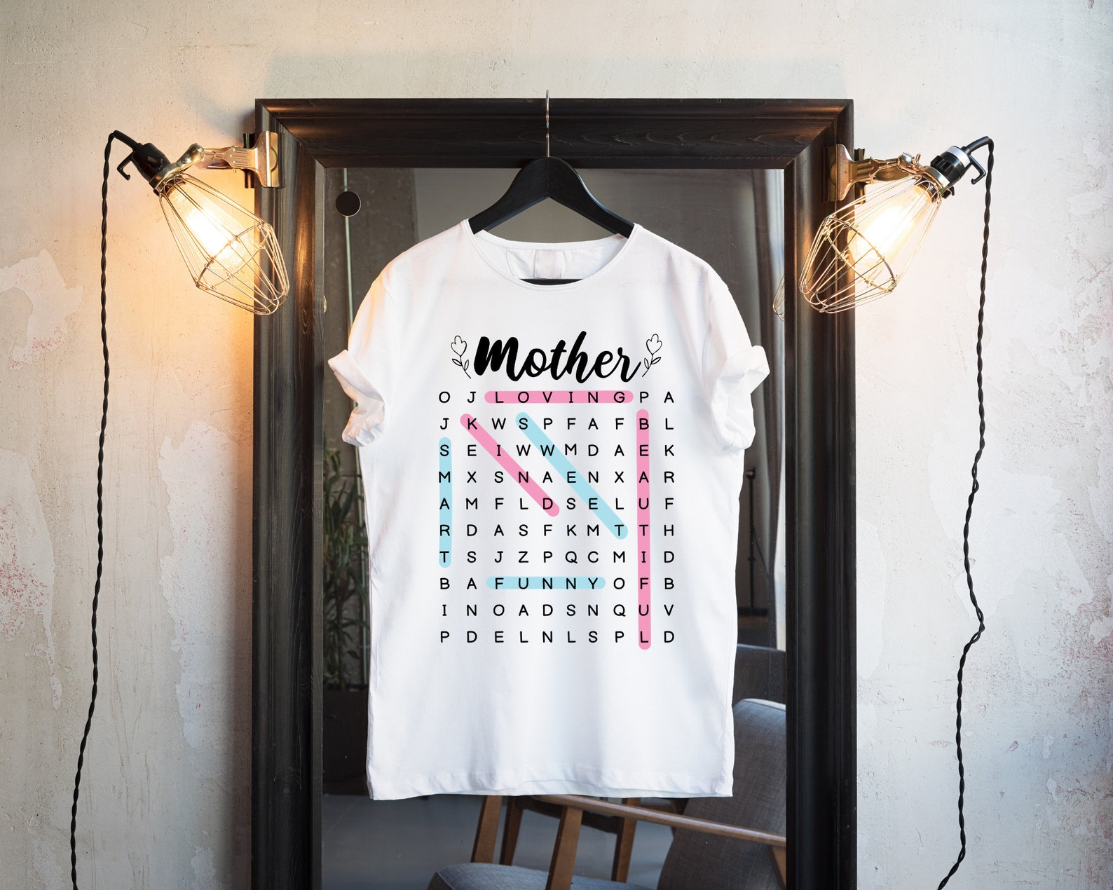 Mother's Day Word Search Sign SVG Mother Word Search Sign - Etsy