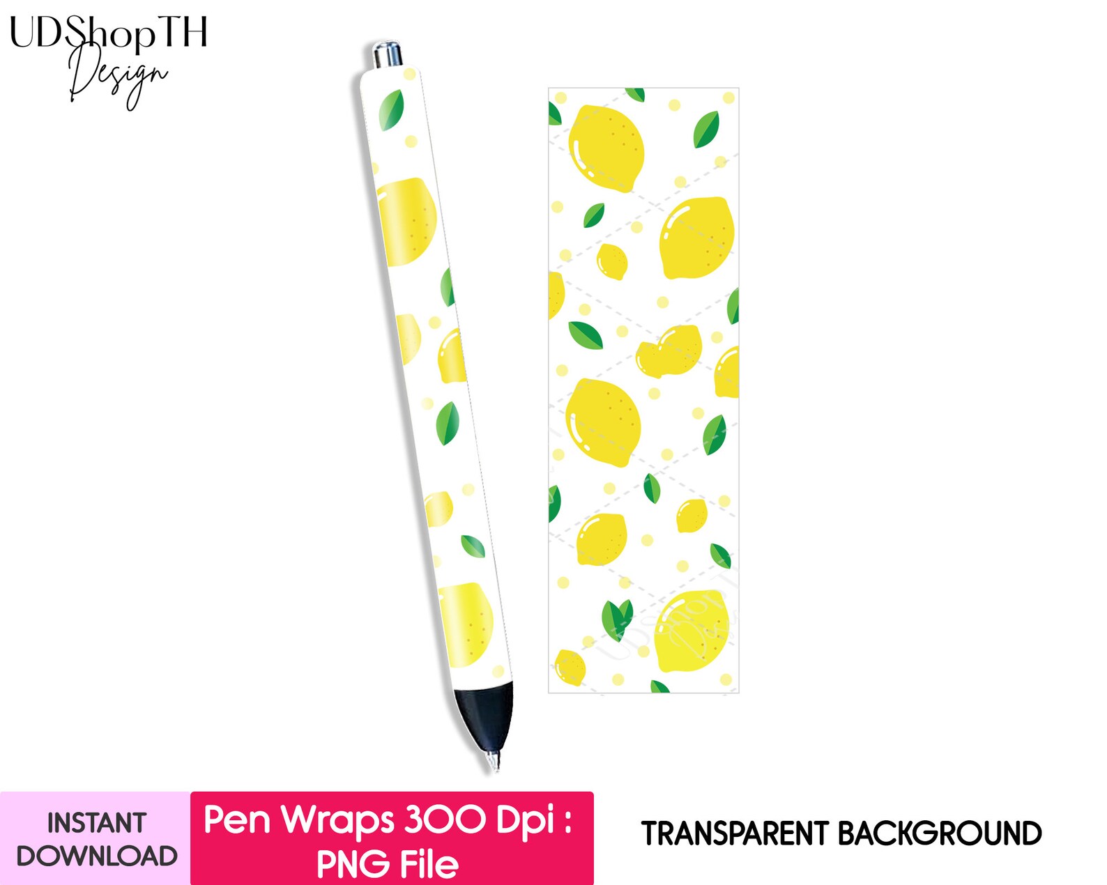 Lemon Pen Wraps, Lemonade Pen Wraps, Fruit Pen Wraps PNG, Waterslide ...
