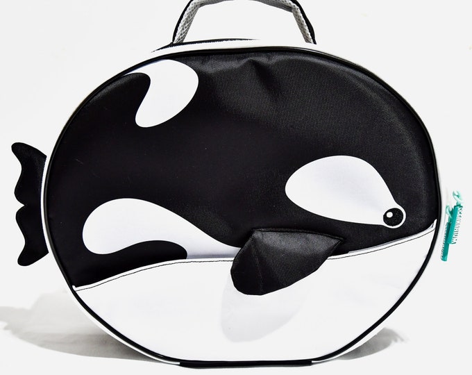 Orca Whale Crossbody Bag, Cute Animal Shoulder Purse for Kids & Adults ...