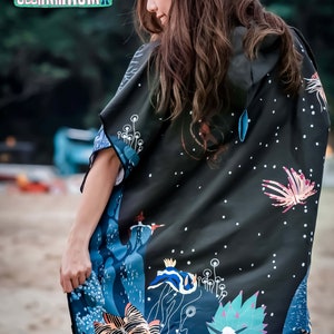 Seaslug Nudibranch Cloak Towel (microfiber) - Etsy