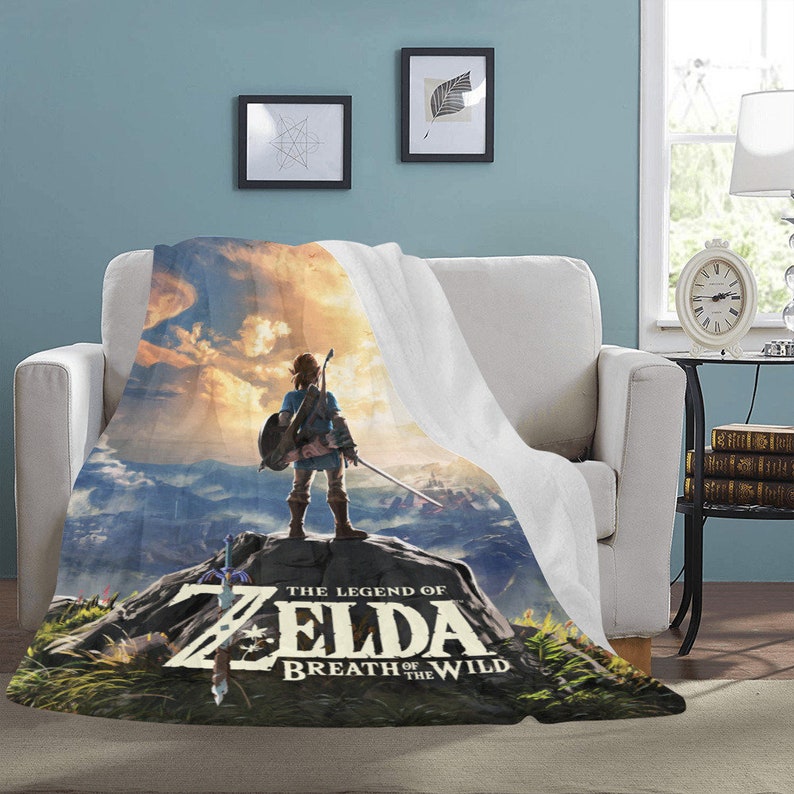 Zelda BOTW Gift Blanket - Etsy