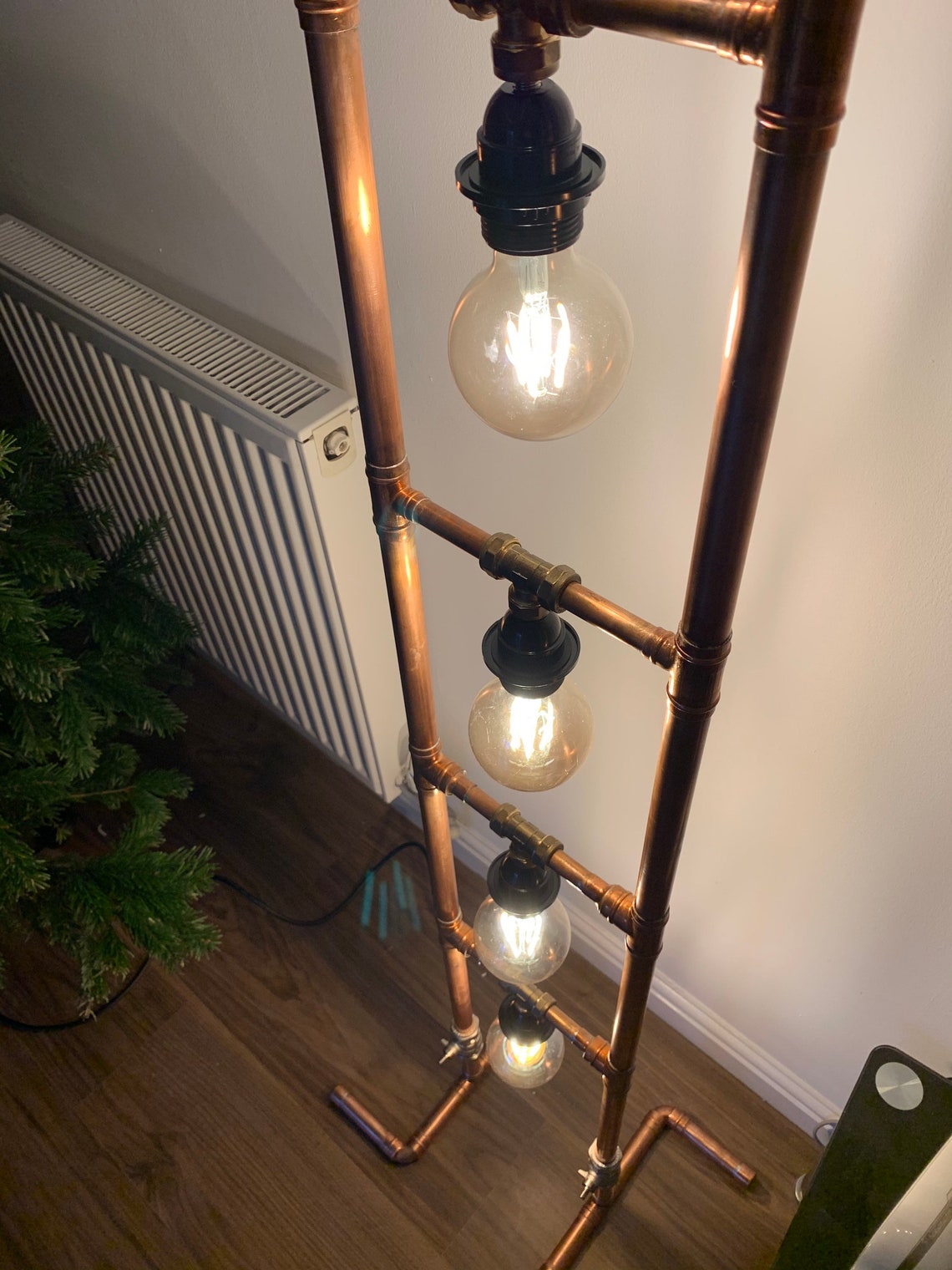 Tall Floor Steam Punk Light - Etsy