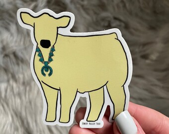 Holographic Show Steer Sticker | Show Cattle Sticker | Cattle Sticker ...