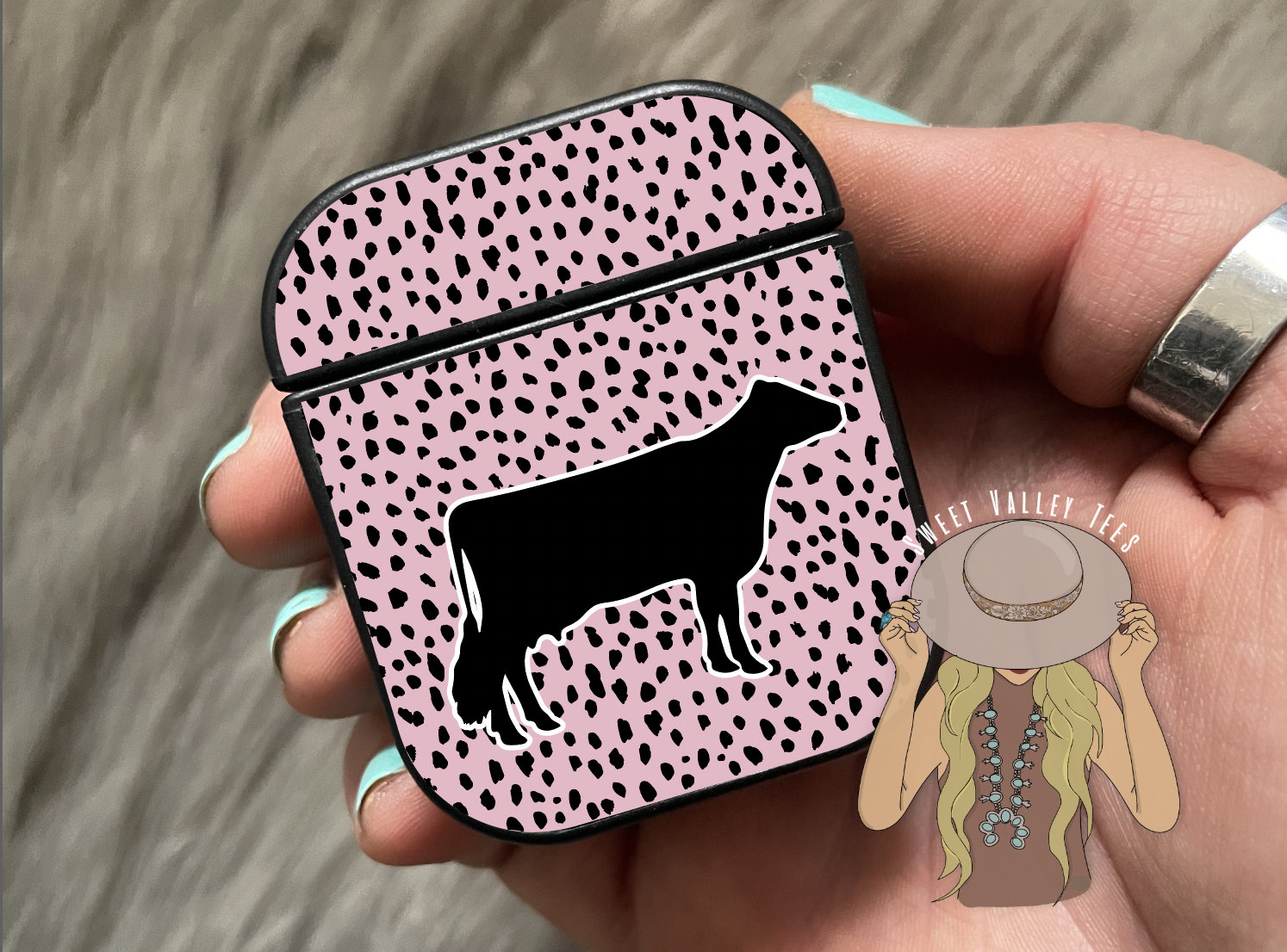 Dairy Cow Air Pods Case - Etsy