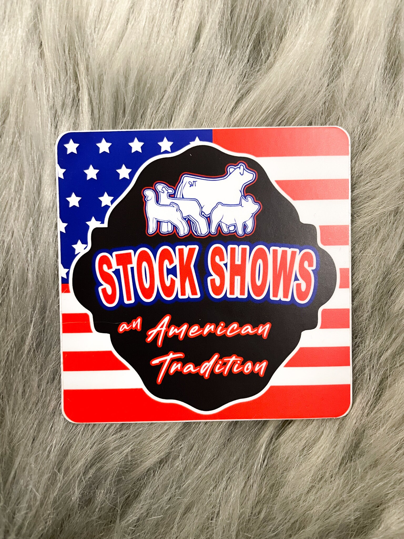 American Stock Show Sticker | Show Cattle Sticker | Show Pig Sticker ...