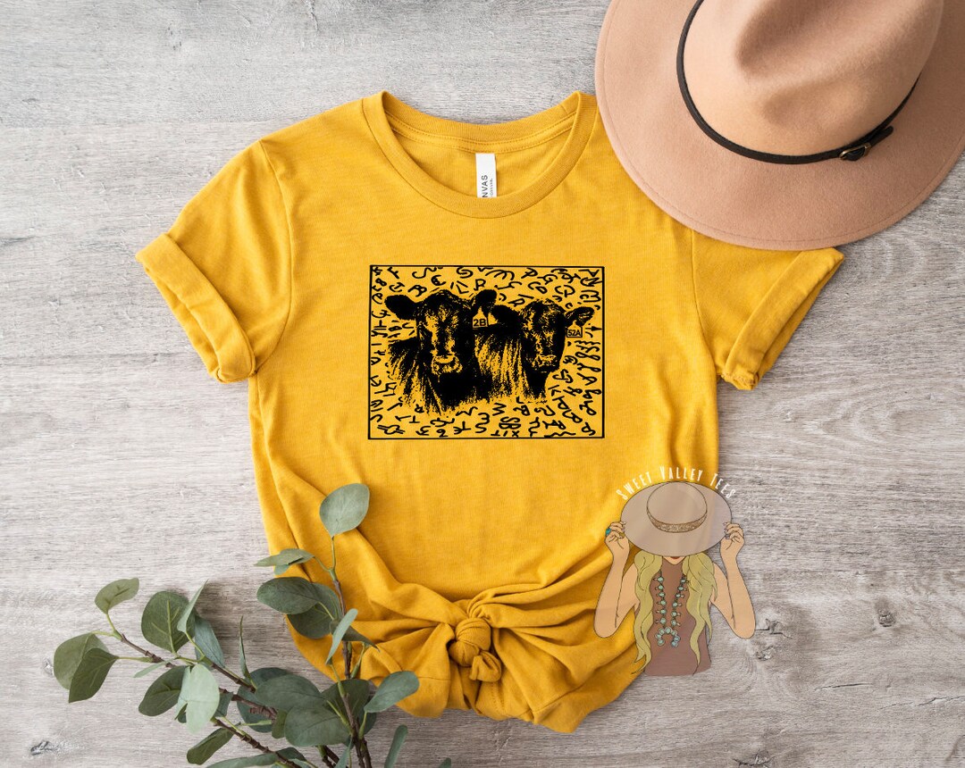 Angus Heifer Brand Tee - Etsy