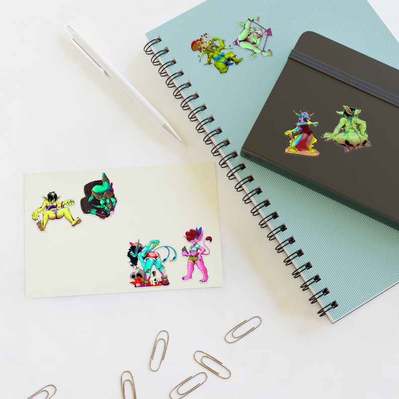 Sexy Goblin Sticker Sheet! - Etsy