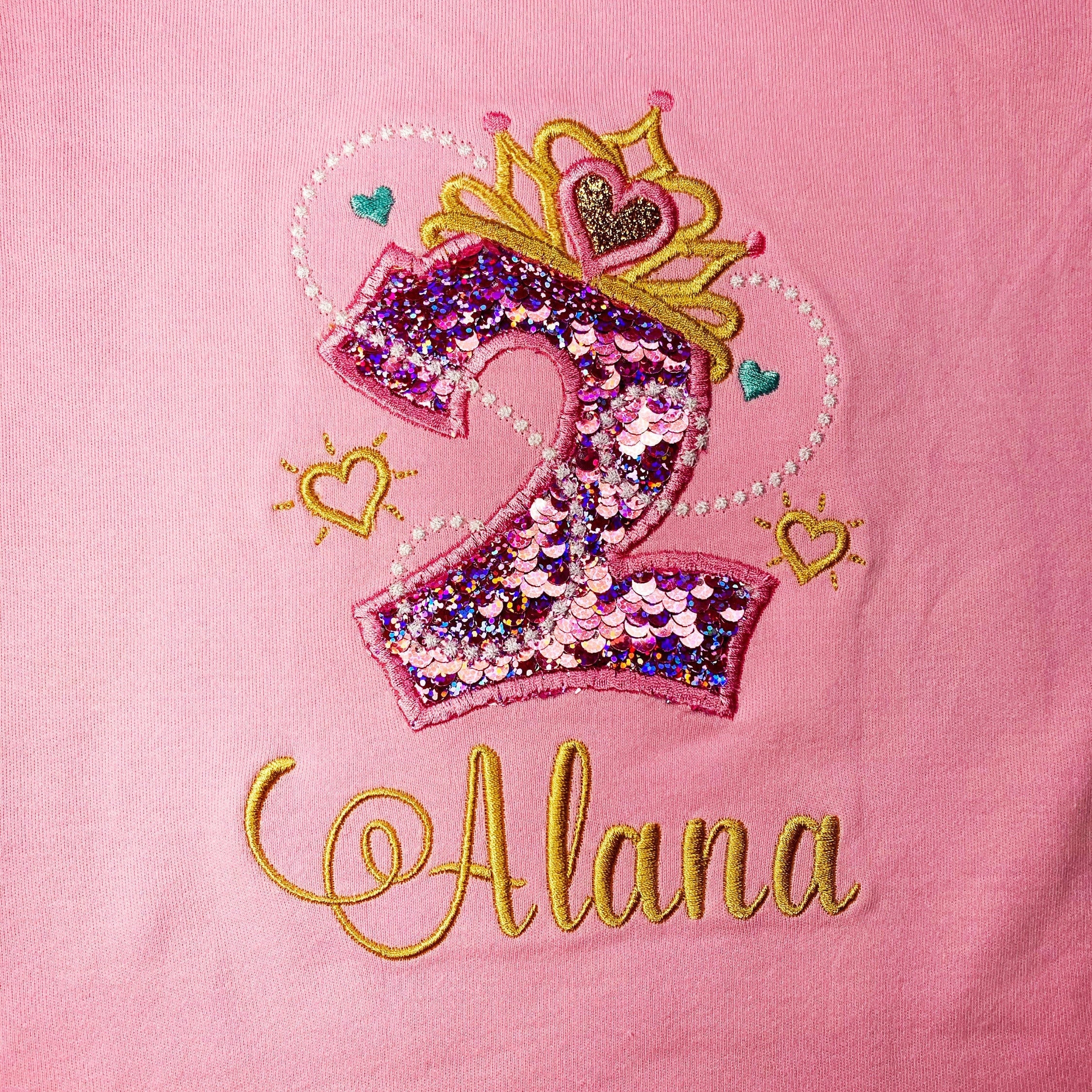 Princess Birthday Shirt 2nd Birthday Princess Party Top | Etsy