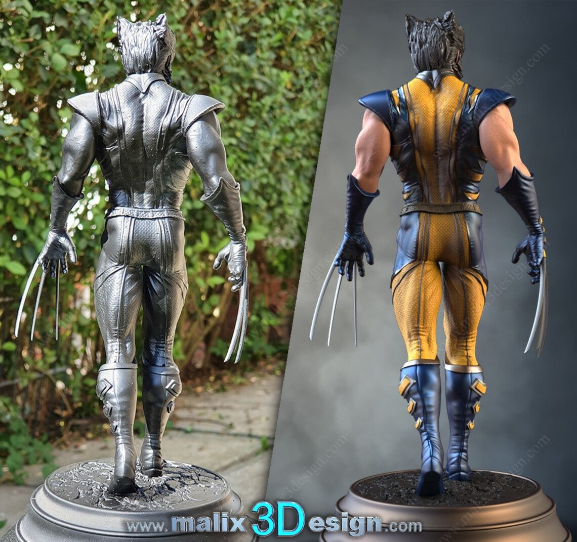 3D printed WOLVERINE worldwide Free Shipping | Etsy