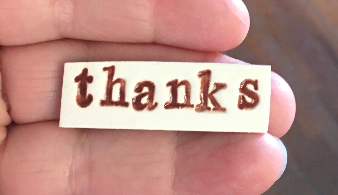 Ceramic Word Tiles 7 Pcs 3/8 Lettering Word Tiles for - Etsy