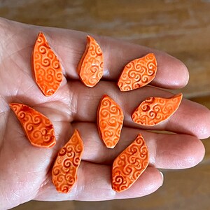 Ceramic Sun With Sun Ray Tiles, 17pcs, Whimsical Mandala Center, Ombre ...