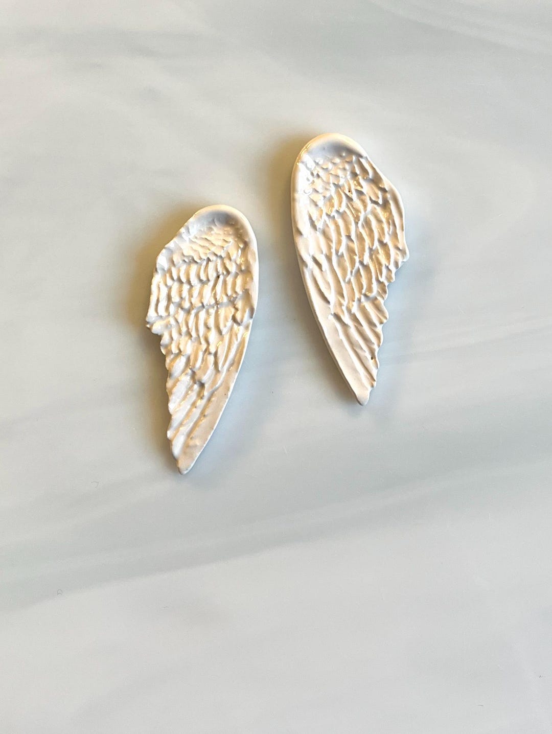 Ceramic Wing Tiles, Angel or Bird Wings, Memorial for Loved Ones, Pets ...