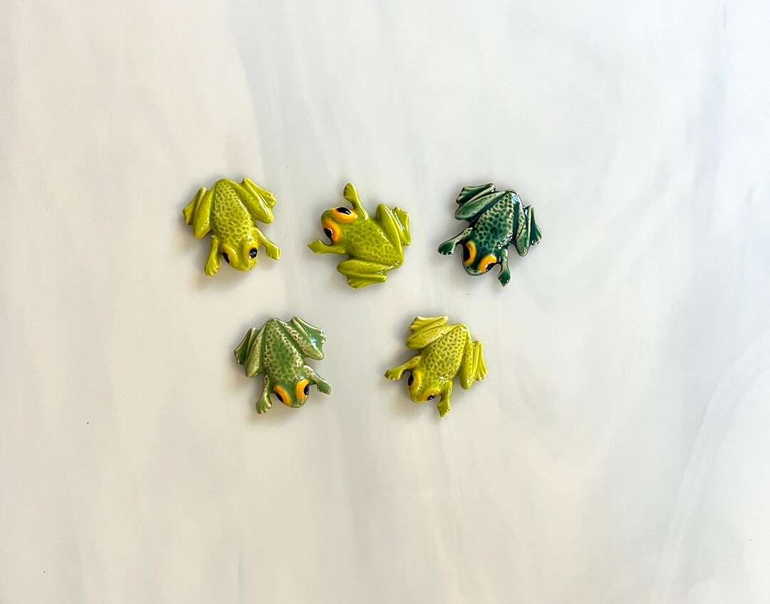 Ceramic Frog Tiles, Finely Detailed and Delicate, Choice of Colors ...