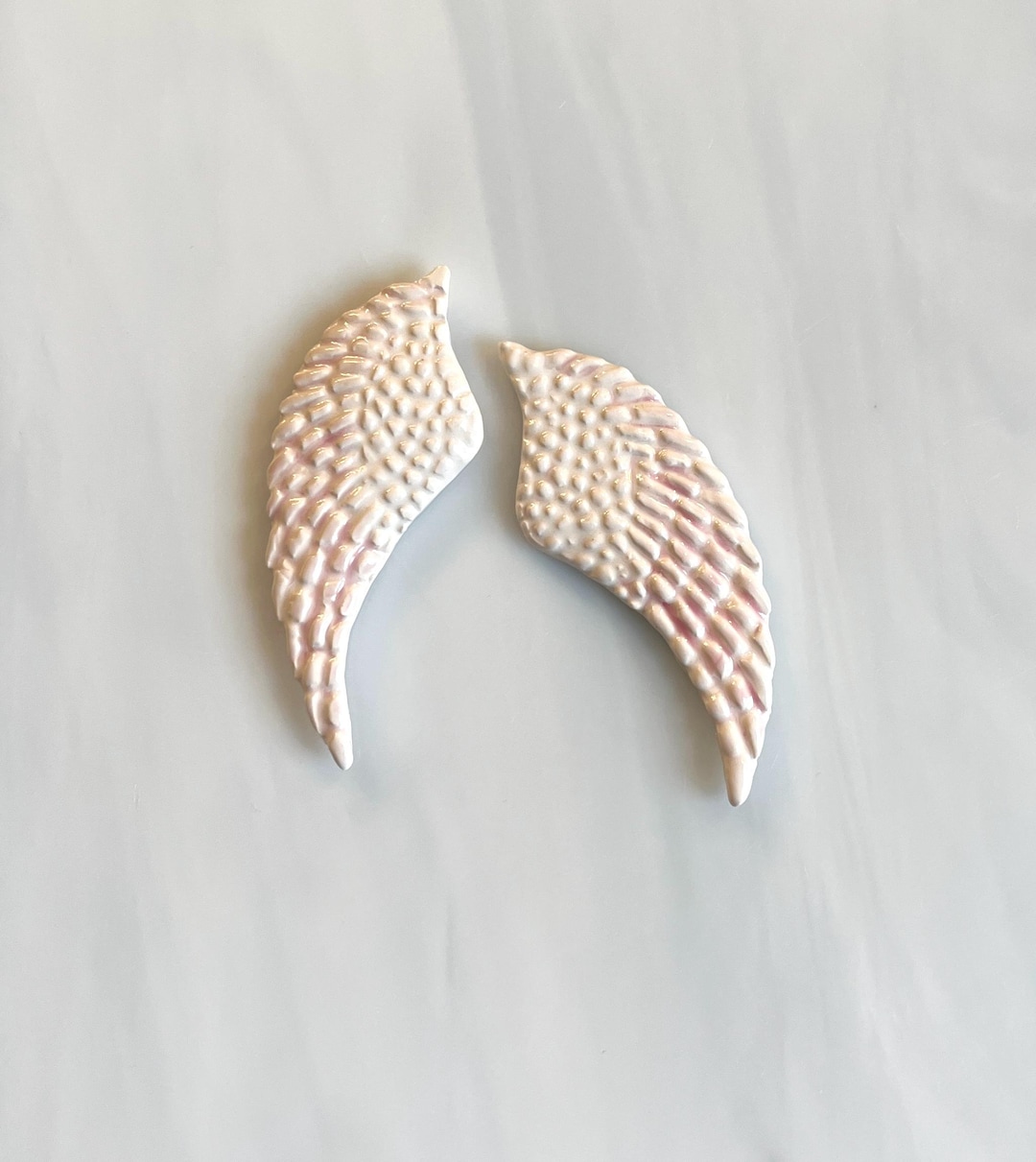 Ceramic Wing Tiles, Angel or Bird Wings, Finely Detailed, Choice of ...