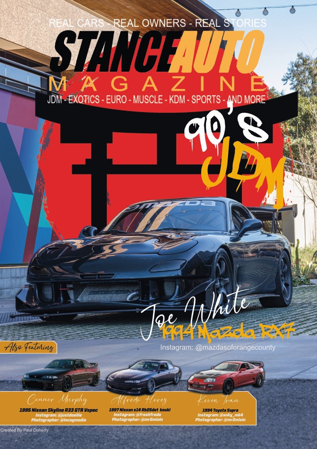 Stance Auto Digital Magazine JDM 90's 2023 - Etsy