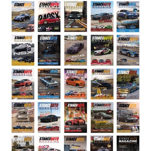 Stance Auto 12 Car Magazines Bundle - Etsy