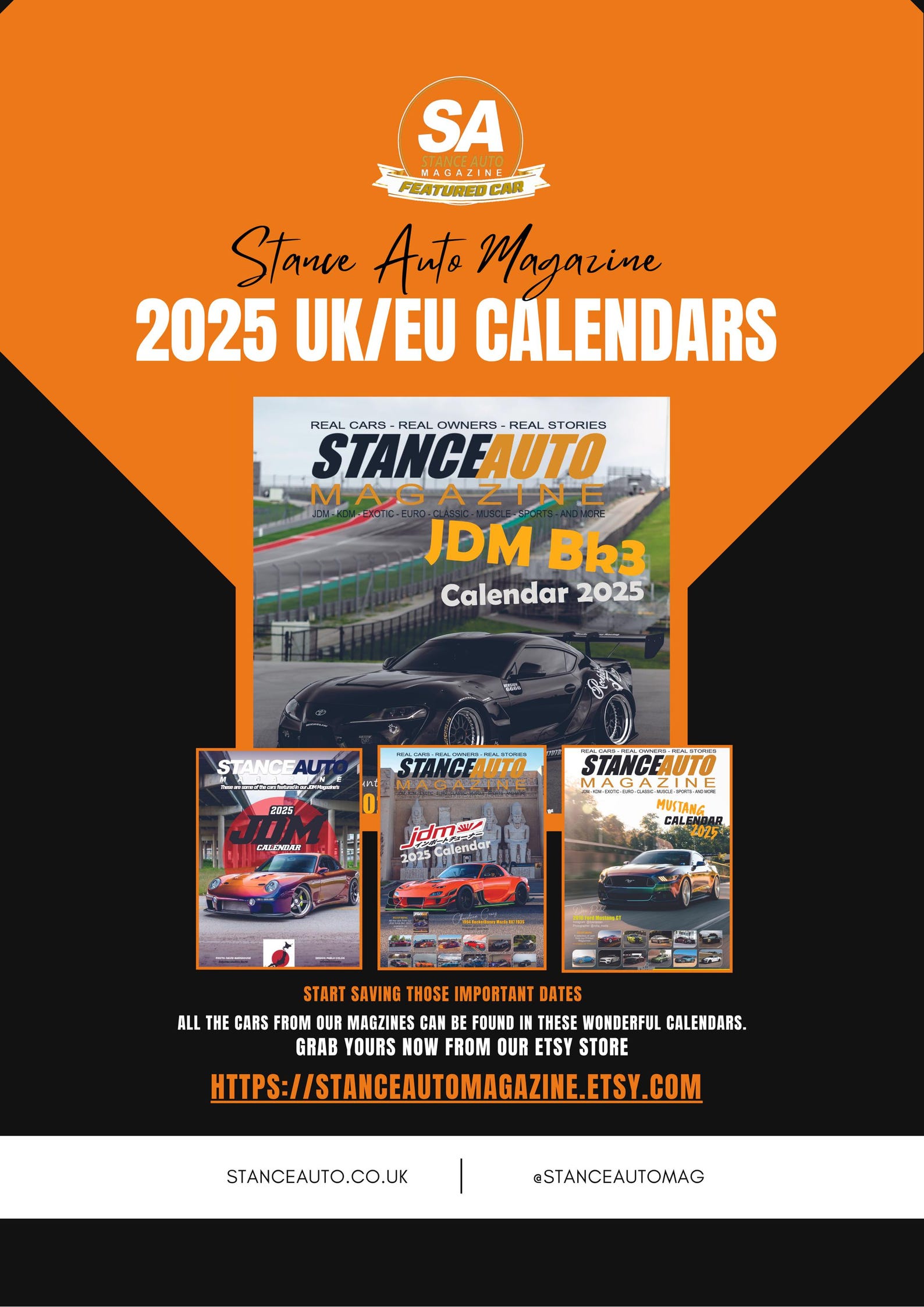 Stance Auto Car Magazine April 2021 - Etsy