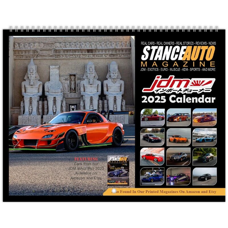 Desk Calendar 2025 Cars - Etsy