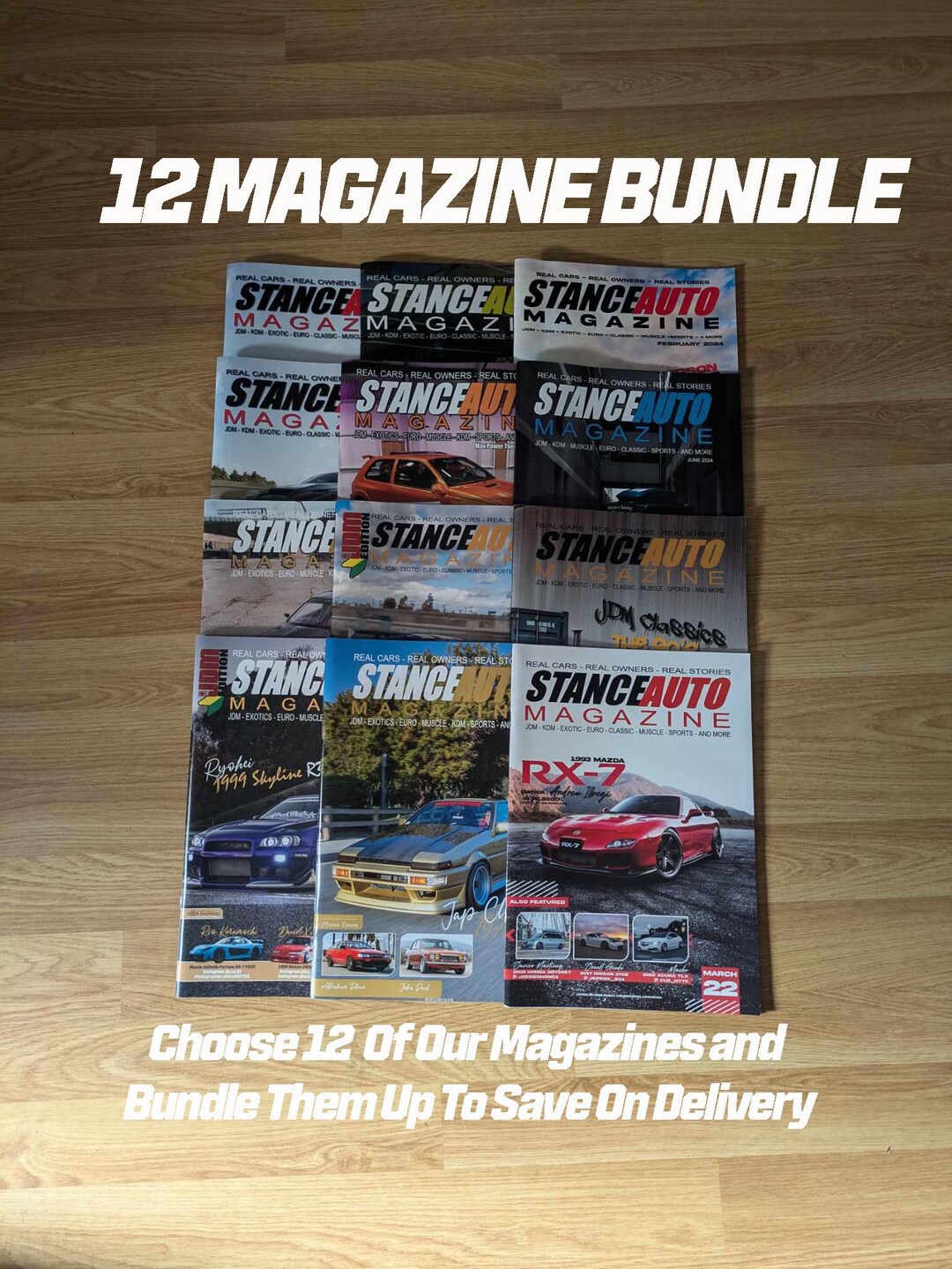 Stance Auto 12 Car Magazines Bundle - Etsy