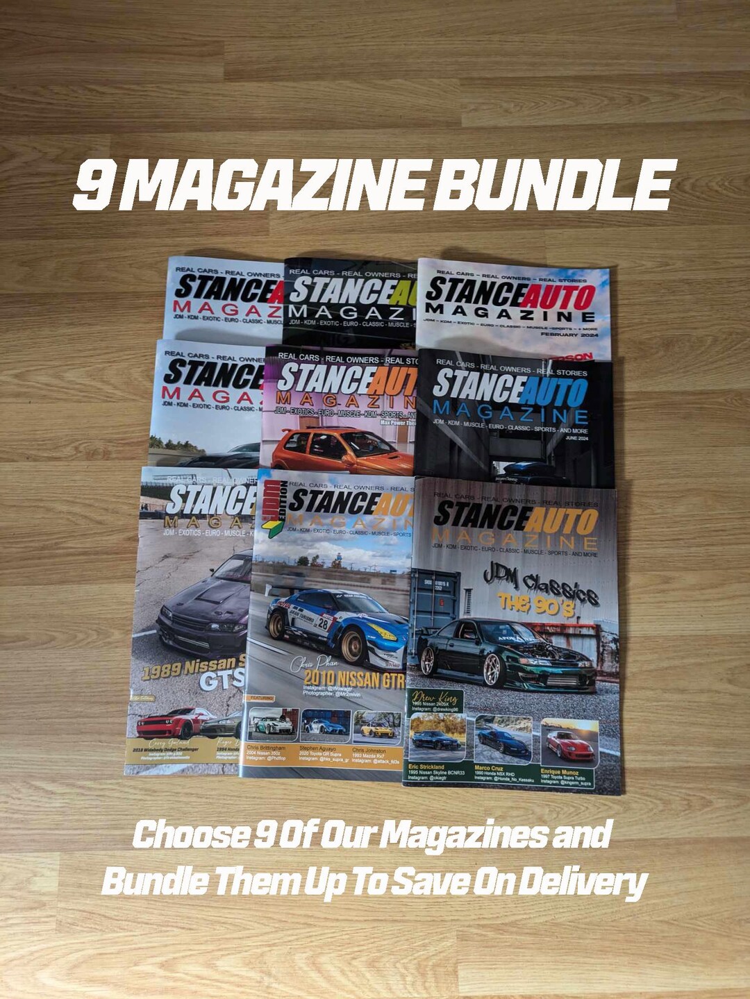Stance Auto 9 Car Magazines Bundle - Etsy