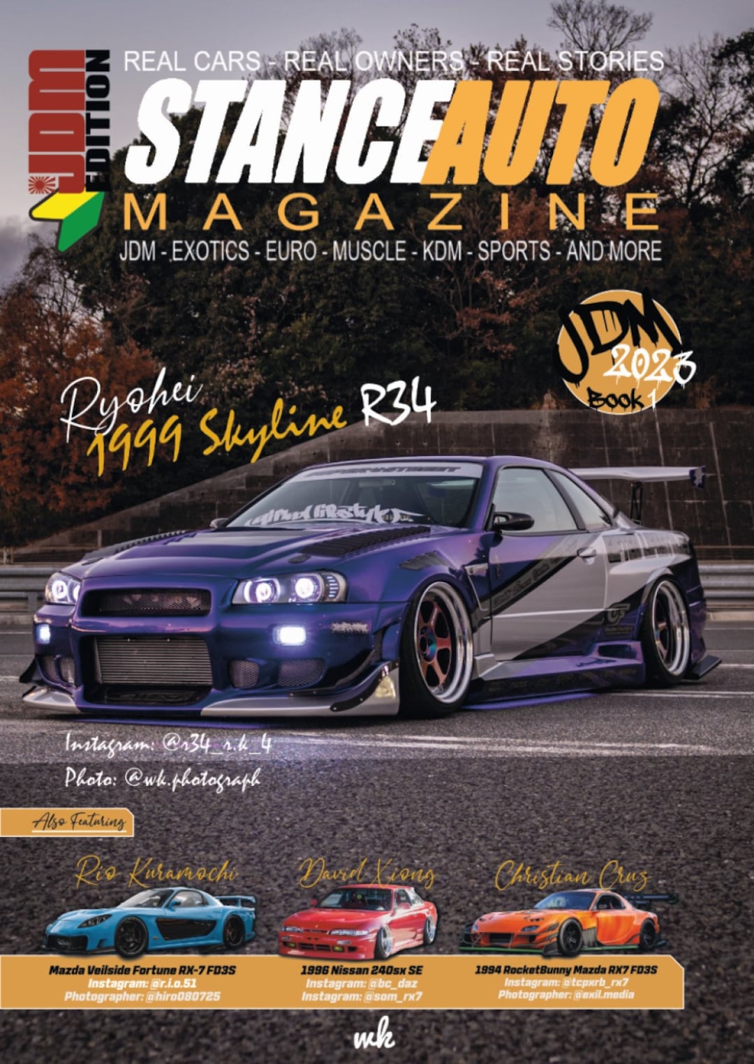 Stance Auto Digital Magazine JDM Mag 1 2023 - Etsy