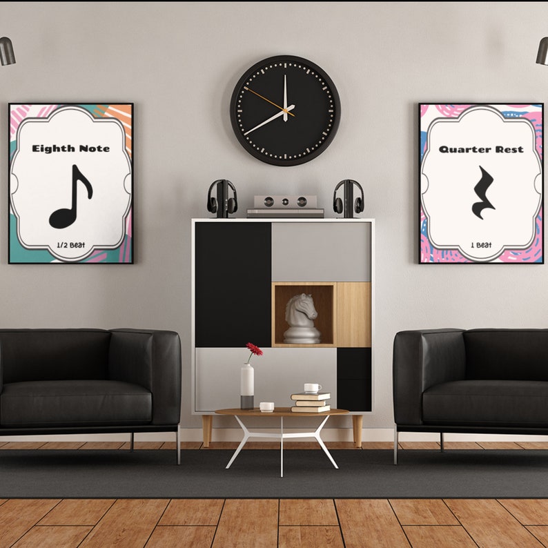 Must-have for Teacher Note Values, Rests, Music Poster, Educational ...