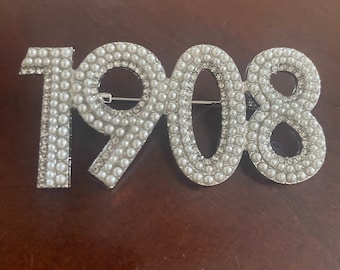 Alpha Kappa Alpha AKA 1908 Brooch/pin - Etsy