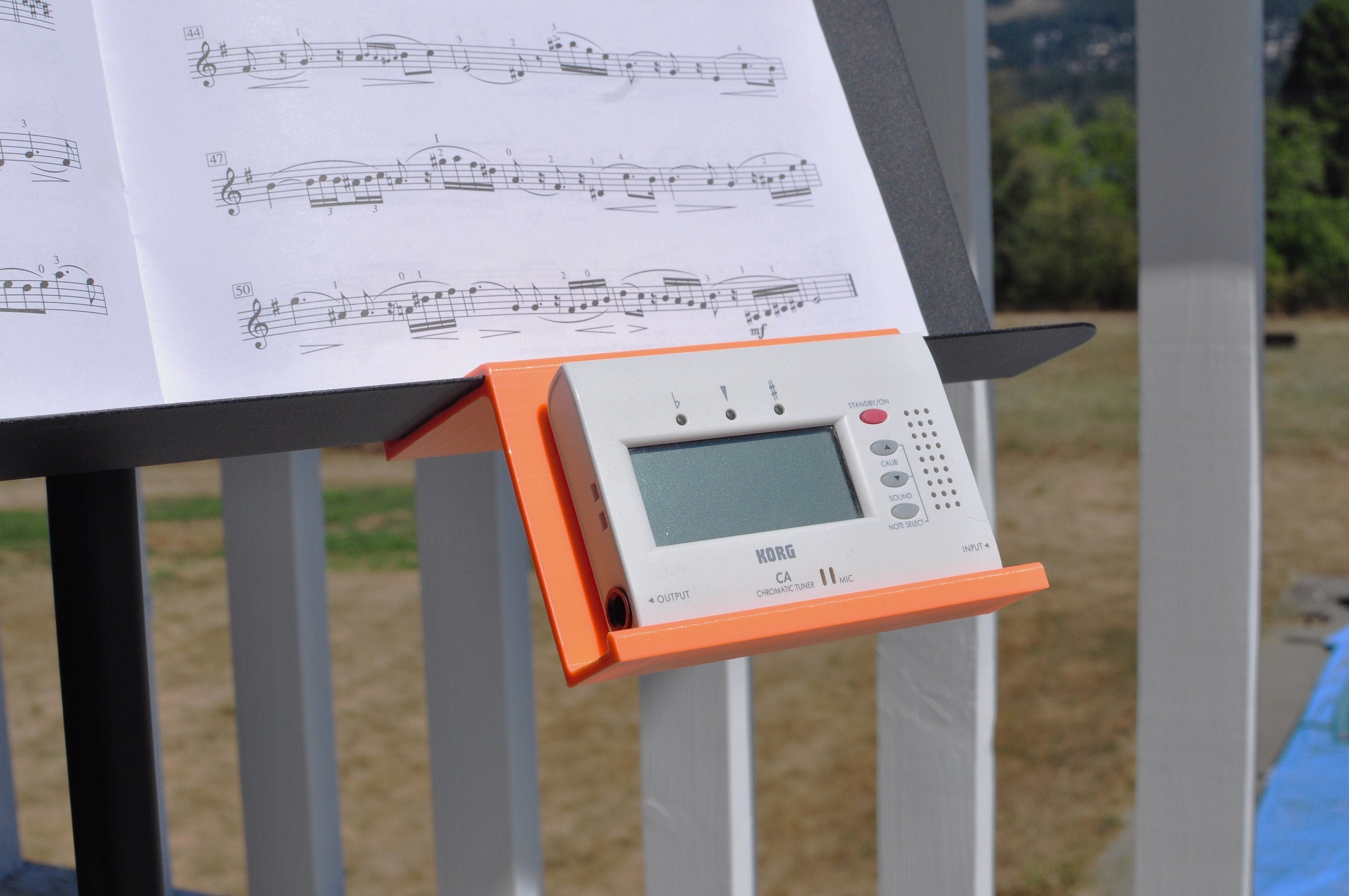 Tuner / Metronome Holder for Music Stand - Etsy