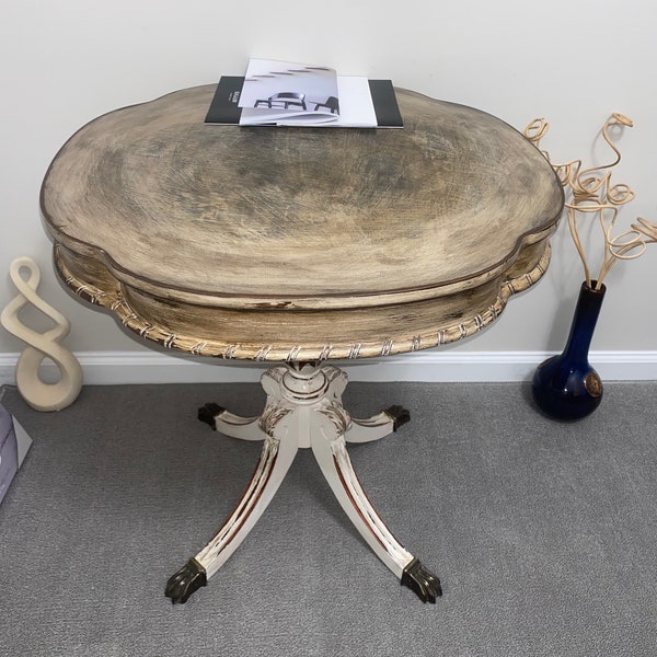 Distressed Table - Etsy