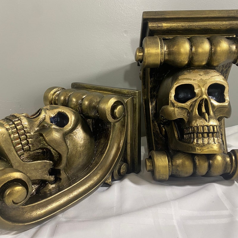 Skull Sconce - Etsy
