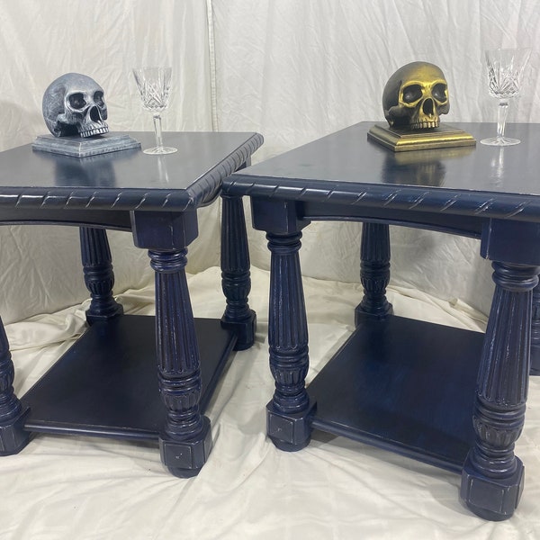 Blue Vintage Furniture - Etsy
