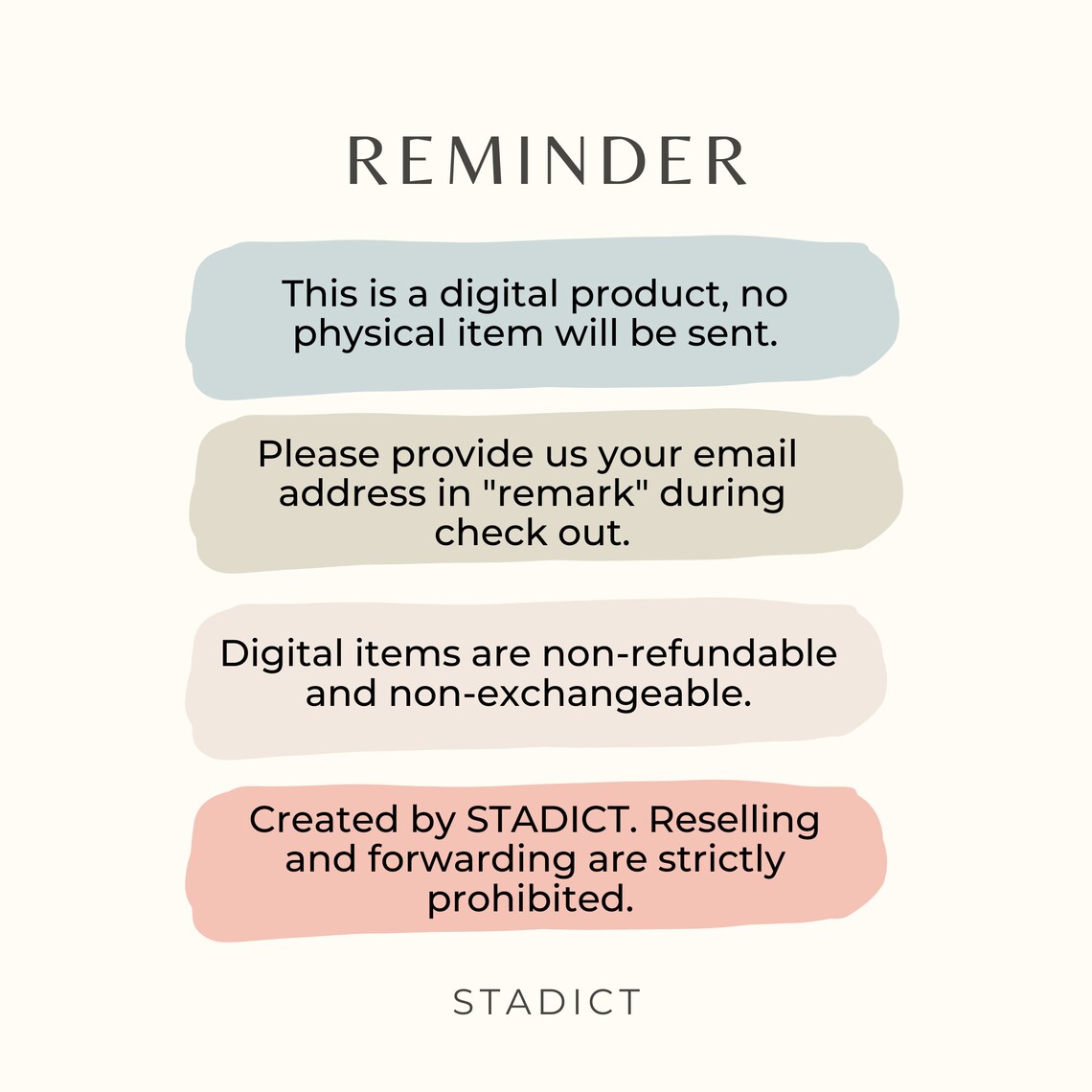 Cute Undated Monthly Calendar Digital Planner | Digital Planner ...
