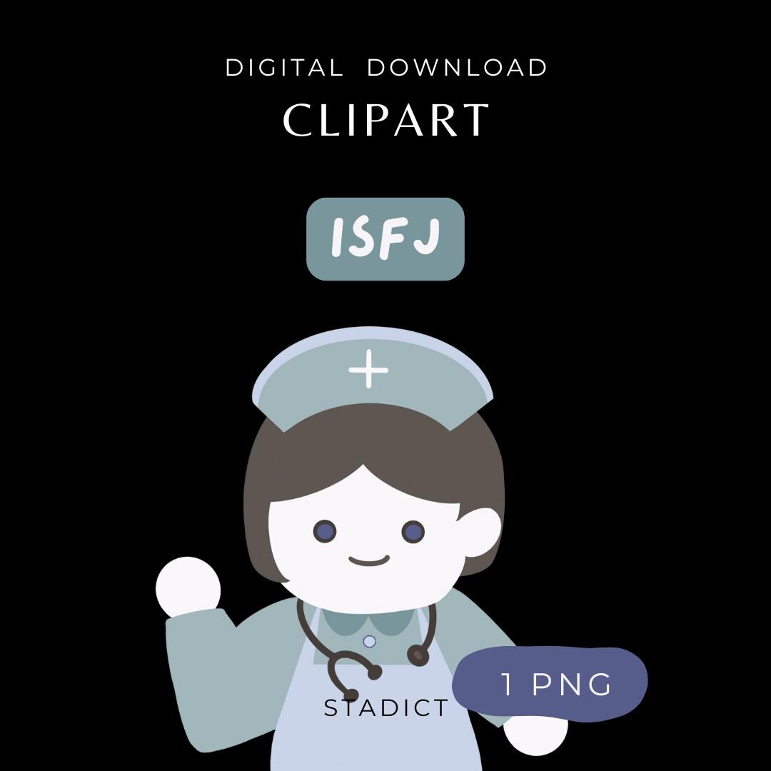 ISFJ MBTI Clipart | Digital Download | Single Image | PNG Myers–briggs ...