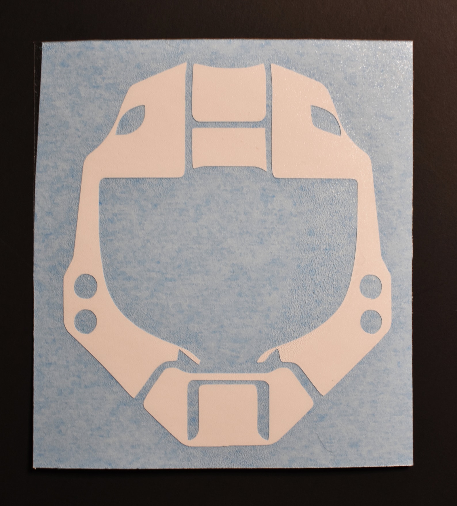 Halo Master Chief Vinyl Decal Sticker | Etsy