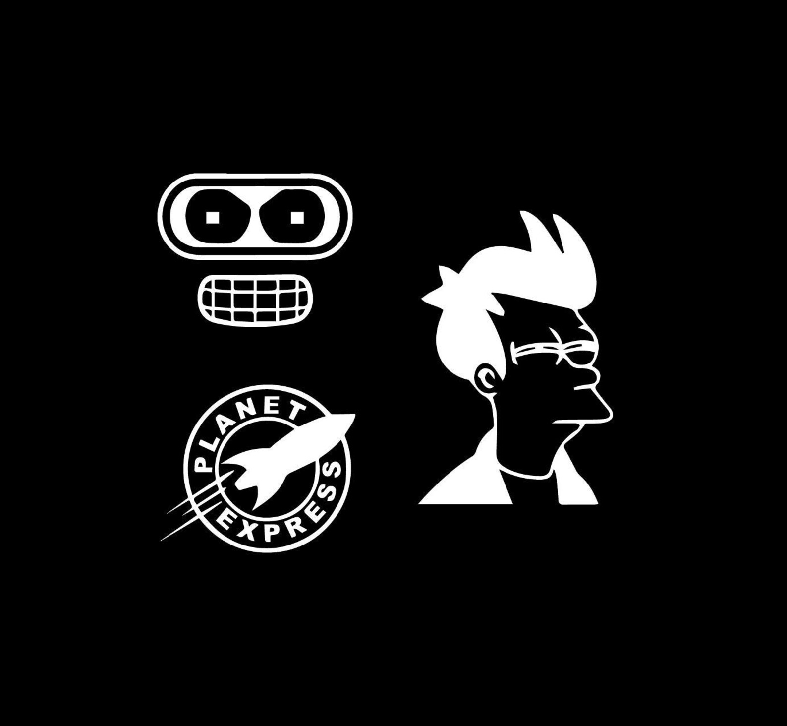 Futurama Vinyl Decal Sticker | Etsy