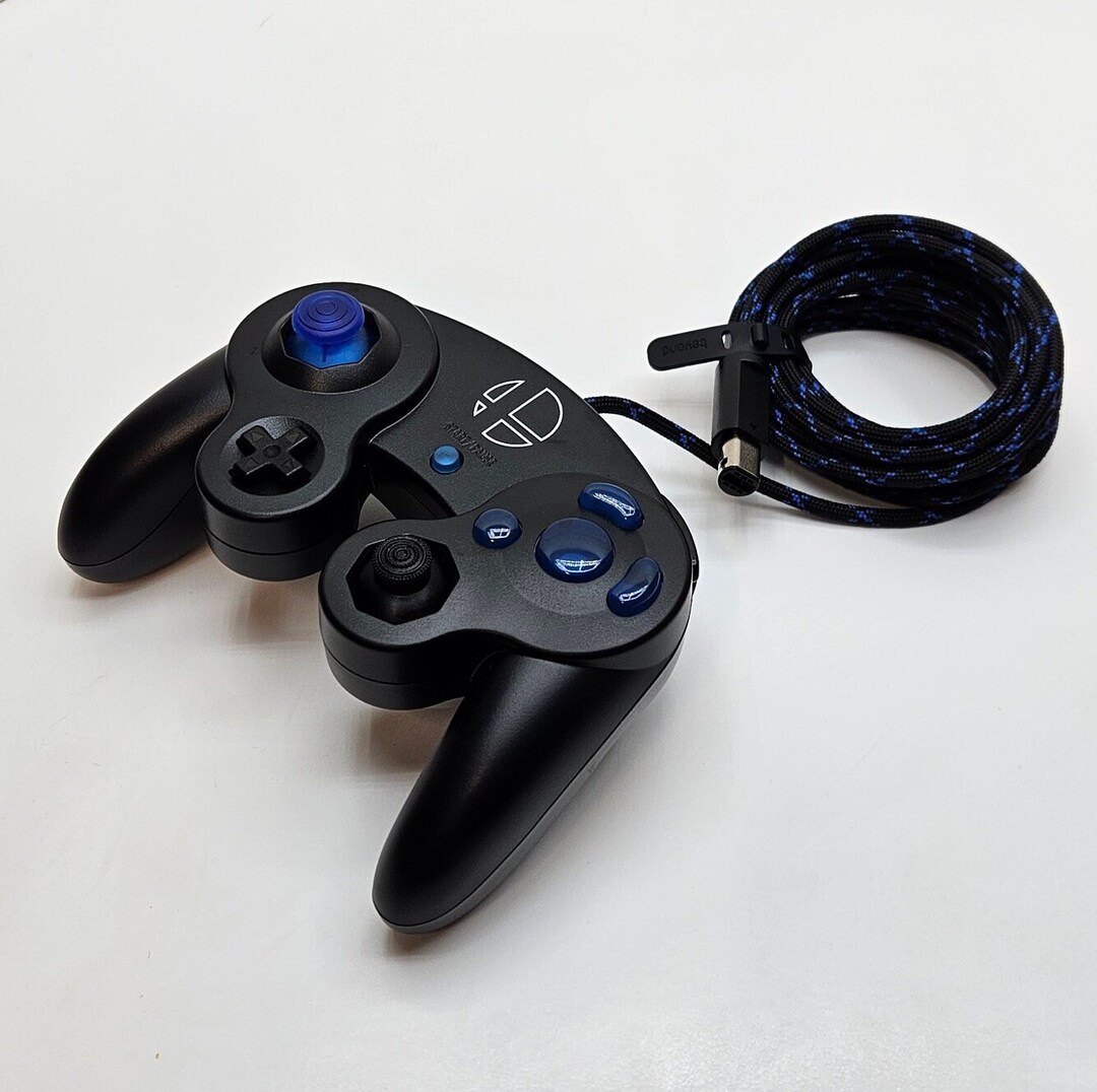 Blue Tang' Premium Gamecube Controller - Etsy