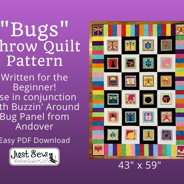 Bug Quilt Pattern - Etsy Australia